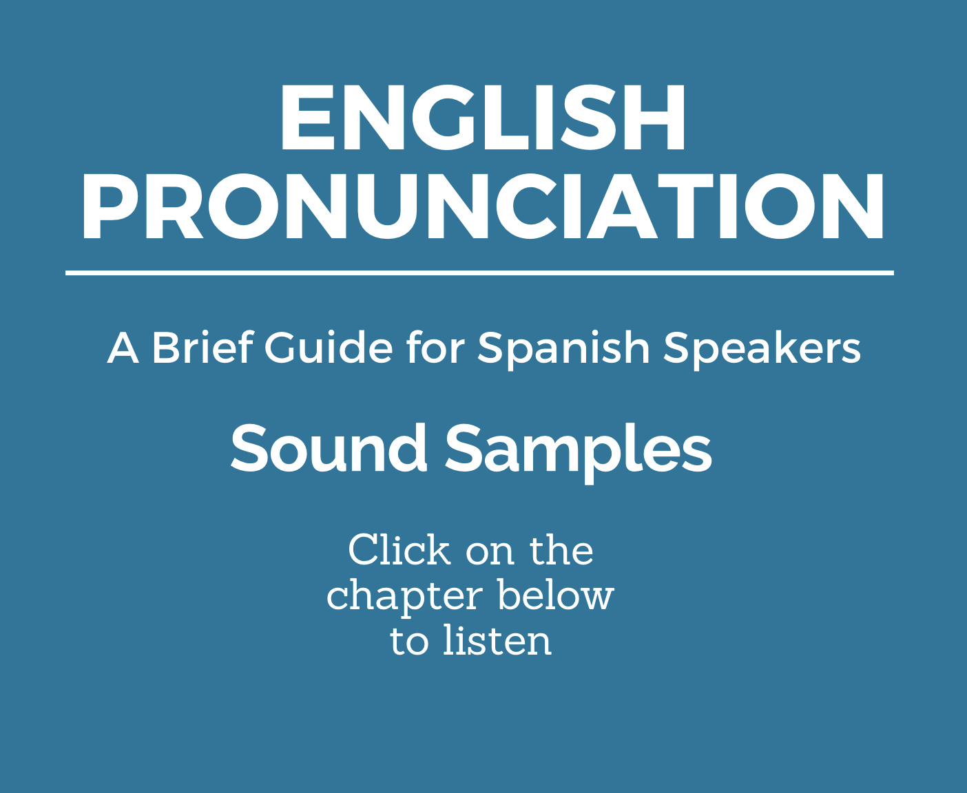 English Pronunciation Home